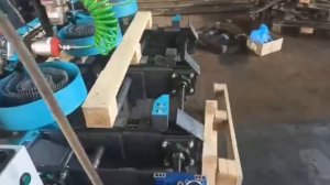 автоматическая (полуавтоматическая) сборка поддонов (лыж поддонов)