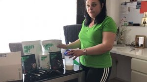 Распаковка Energy Diet „NL International „ Europa/Германия