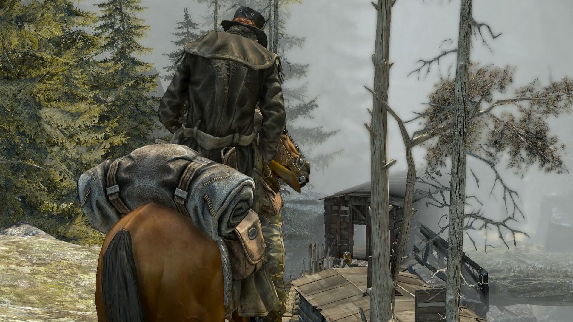 Сквозь поезд. Call of Juarez. Gunslinger #9