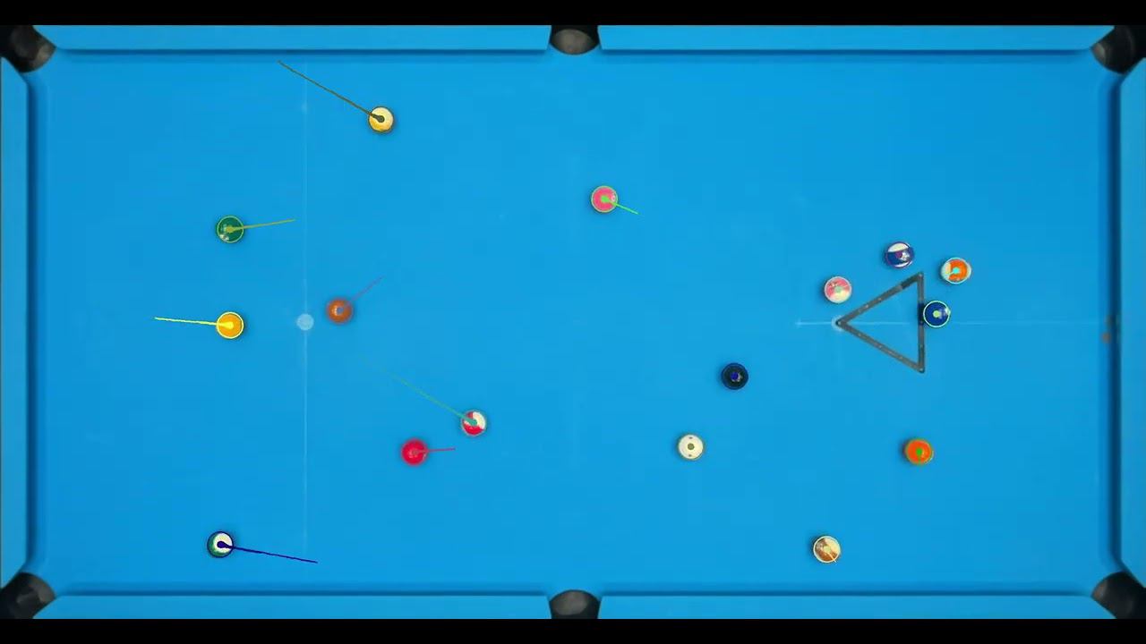 ИИ-система для анализа игры в бильярд с машинным зрением