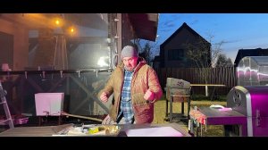 Бургер в ночи