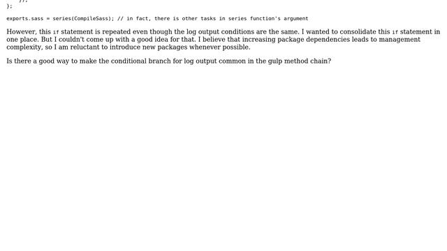 Compile SASS files in a directory via Gulp | js tasks one of which ...