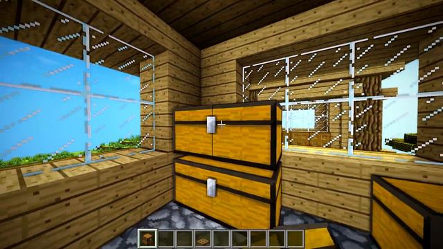 Minecraft 2 Player Survival House Tutorial (How to Build) - смотреть ...