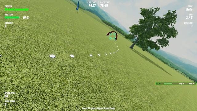 Результаты первых 32 часов тренировок в Velocidrone