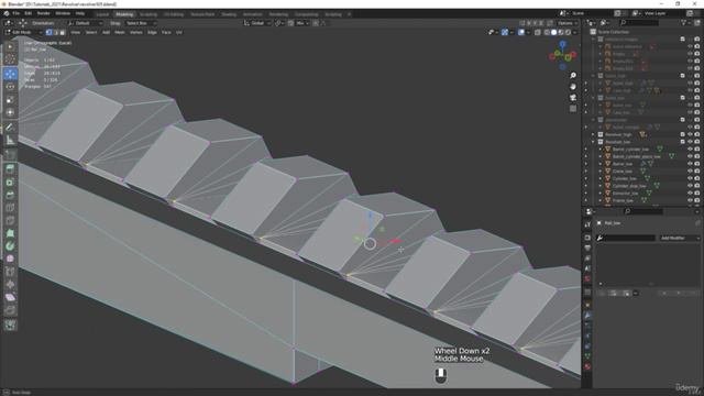 14. Моделирование в #blender, Часть 12