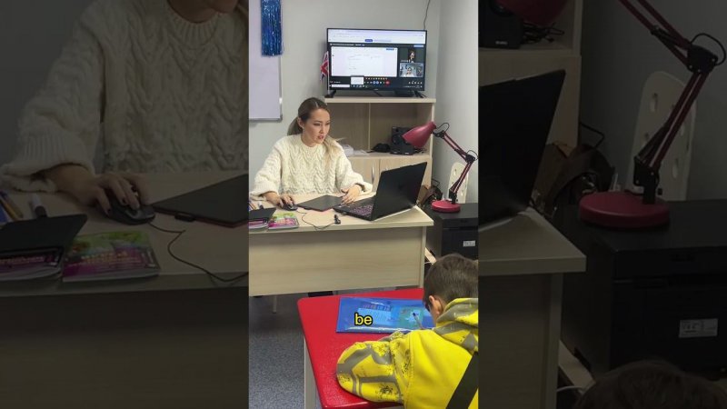 Как проходит урок в кабинете | Английский язык для детей