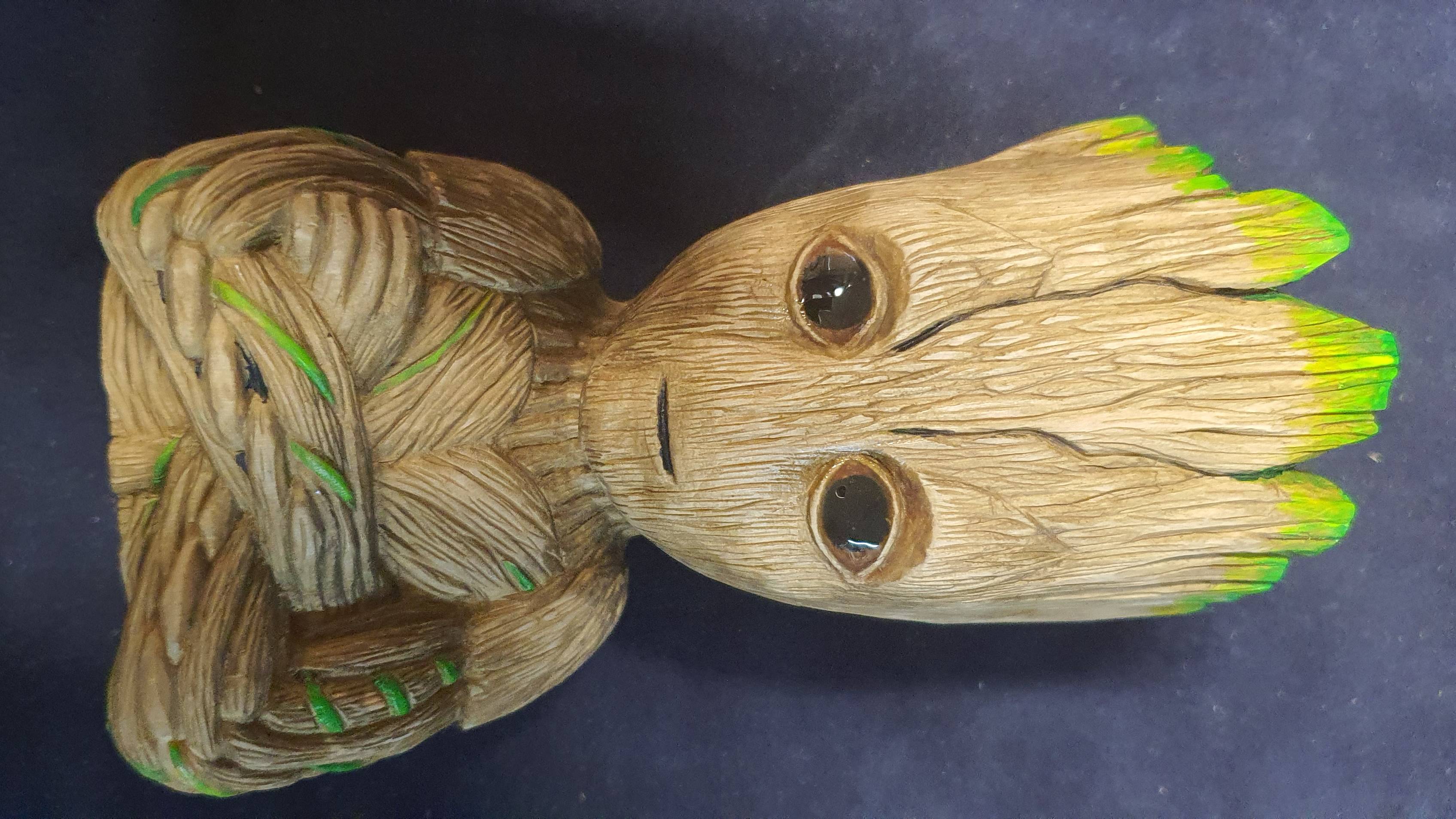 ГРУТ из дерева, (резьба по дереву)..