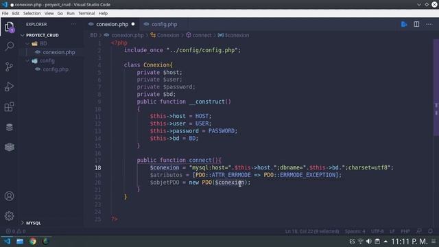 PHP 7 | 4 | Conexión a una base de datos con PDO y POO | 2021 explicado – смотреть онлайн видео ...