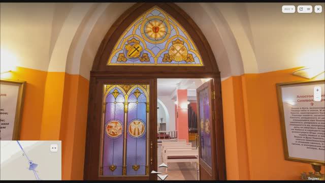 Виртуальный 3D тур по церкви Св.Михаила (видео)
