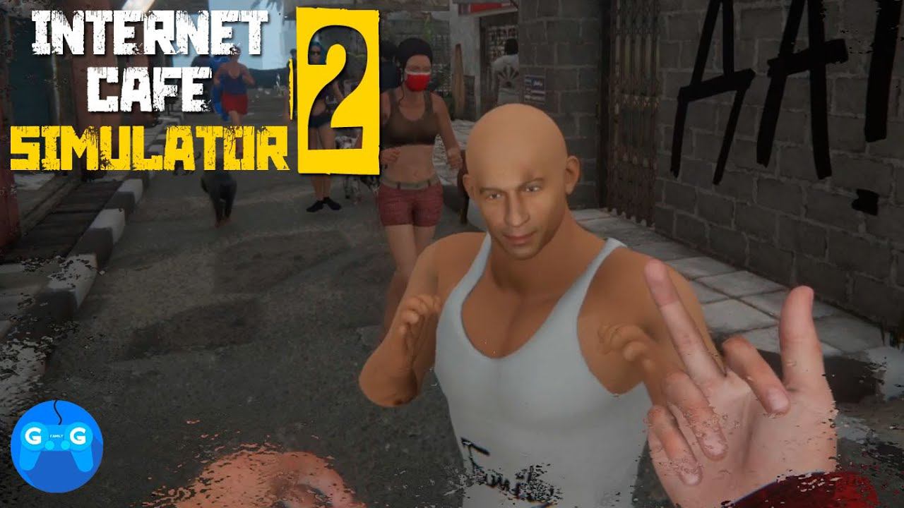 Internet Cafe Simulator 2 - Драка c Вин Дизелем #2