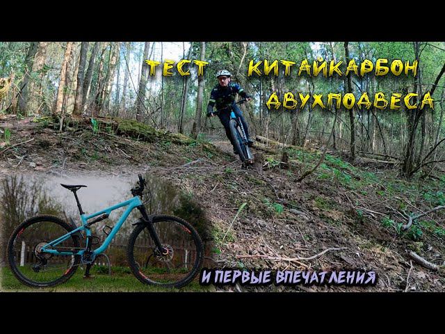 Первый тест моего китайкарбон подвеса в Кириках