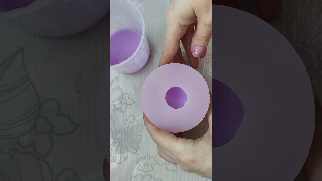 Классный пион из мыла. Отличная форма. Мыловарение.