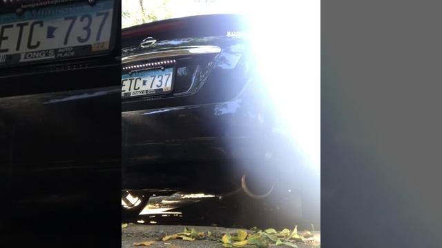 2011 Nissan Maxima SV With Custom Single Exit Exhaust