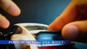 porsche 911 turbo  1/24 -welly-