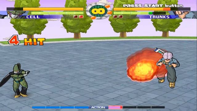 Super Dragon Ball Z (PS2) Cell Arcade
