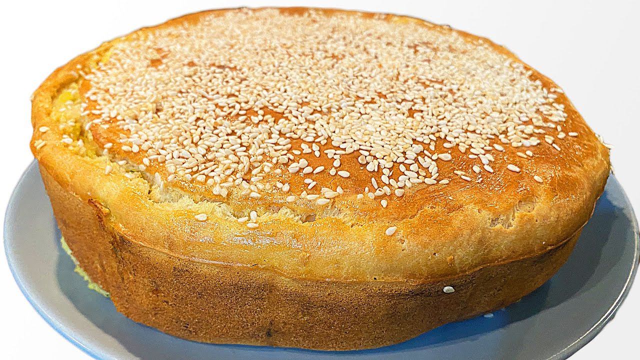 Пирог картофельный  на кефире , ну очень вкусный!