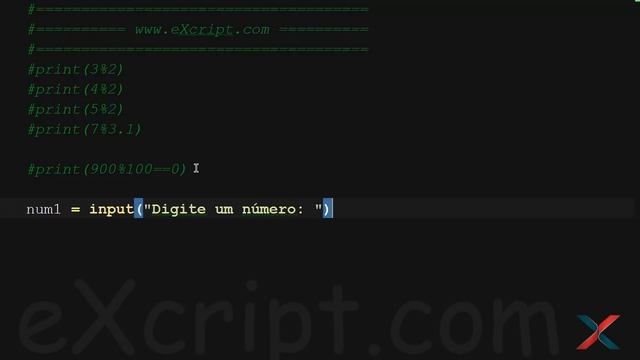 Curso de Python - Aula 17 - Módulo da Divisão | - eXcript – смотреть онлайн видео от Лабиринты ...