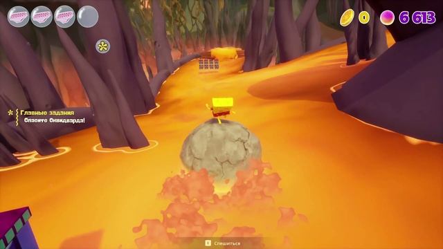 SpongeBob SquarePants The Cosmic Shake Прохождение №5 На русском языке — сделано в Clipchamp