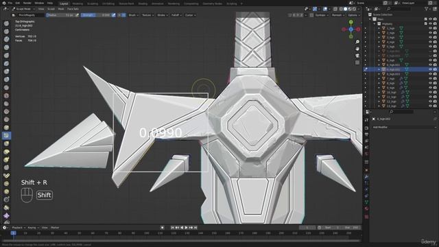 014 Sculpting the Sword Base 2