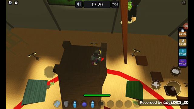 Играю в кто последний выйдет из круга ⭕️ (100 игроков) в ROBLOX