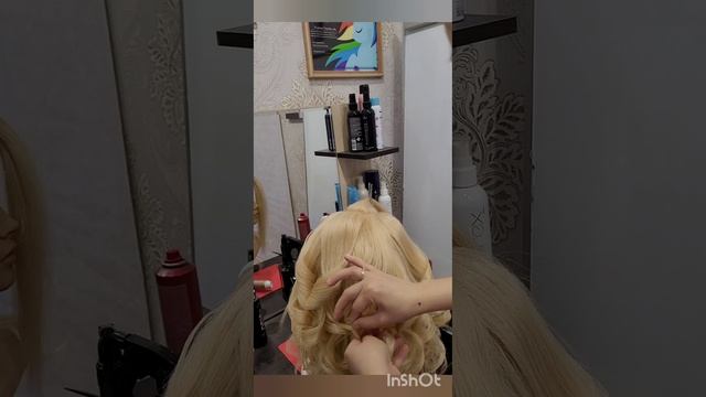 Локоны на плойку 32 дм