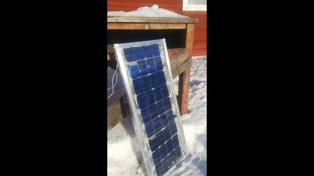 Солнечная панель своими руками, первый опыт