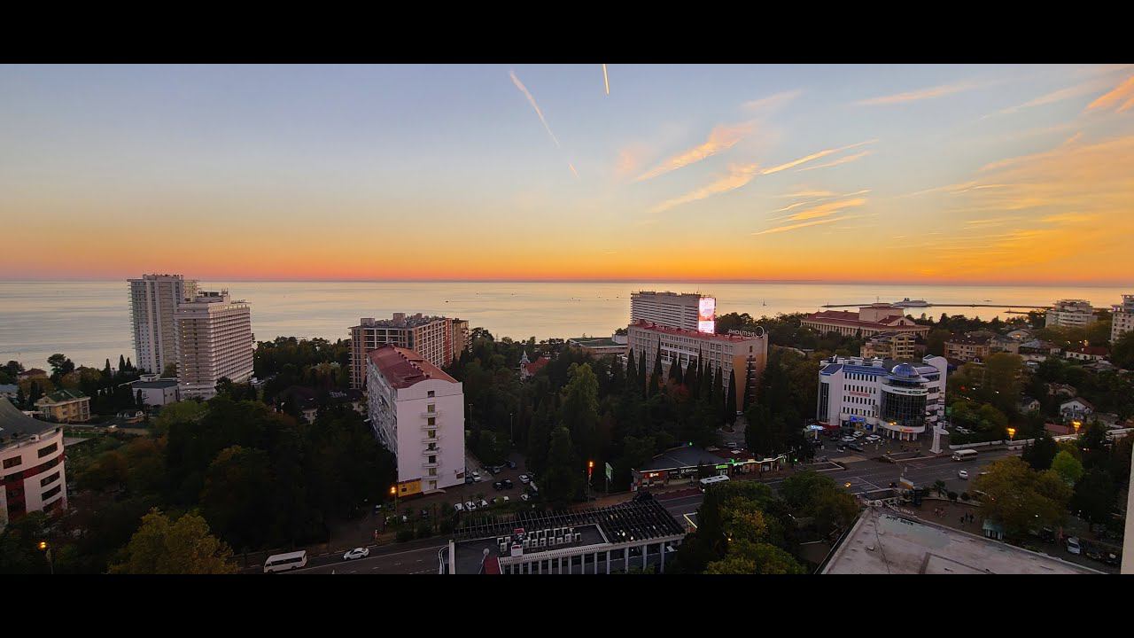 Депутатская 10. Обзор квартиры. Вид на море.