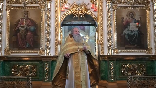 Проповедь отца Павла. Неделя 27-я по Пятидесятнице, 10.12.23