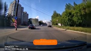 ДТП с трамваем в Омске, 12.07.2022