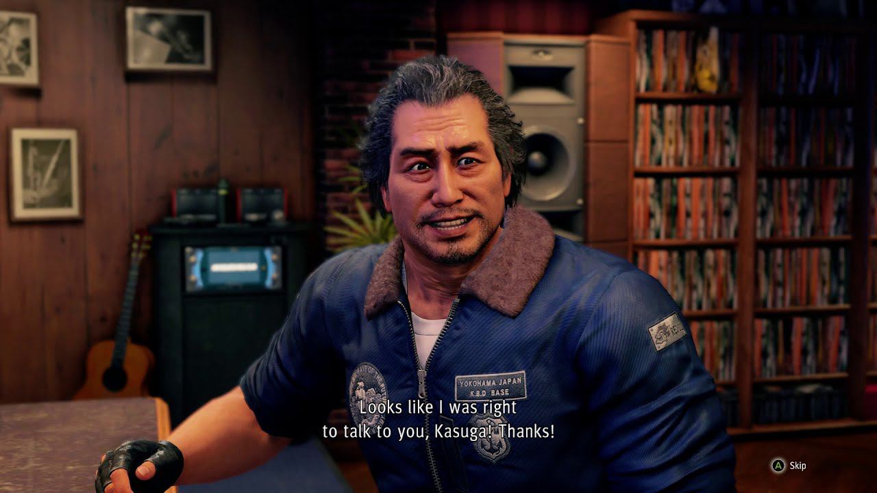 Yakuza : Like a Dragon - Bar talk with Adachi , part 2