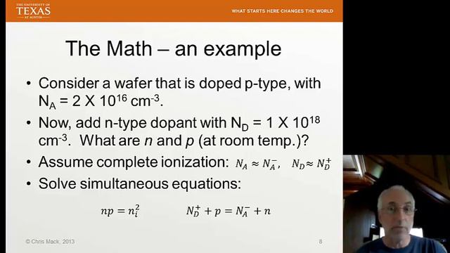 Lecture 5 (CHE 323) Doping Impurities
