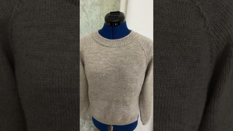 Во что превратился образец? #вязание #knitting #crochet #design #вязаниеспицами #реглансверху