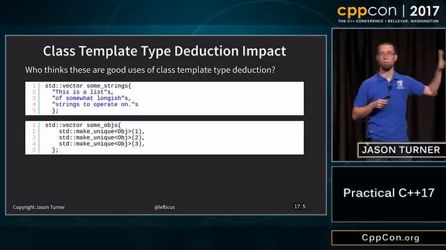 CppCon 2017_ Jason Turner “Practical C++17”