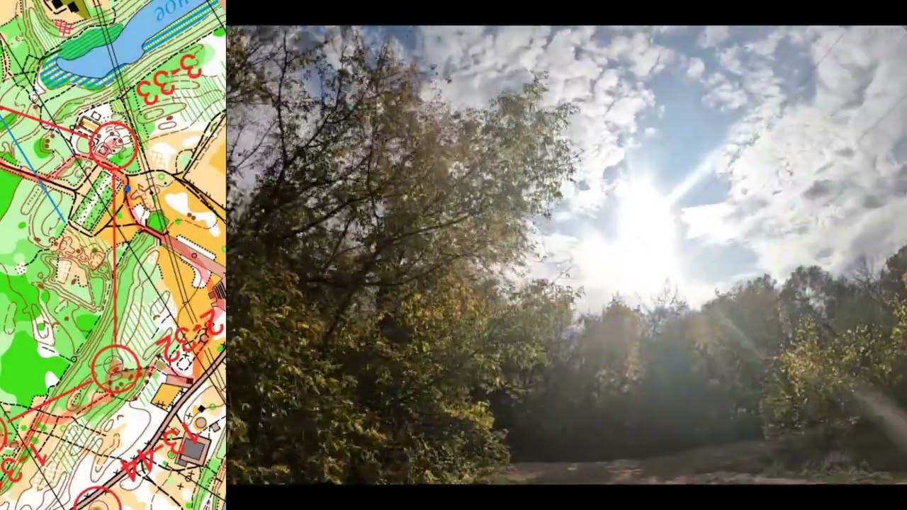 16 09 2023 Первенство города в Зауральной роще headcam orienteering #3