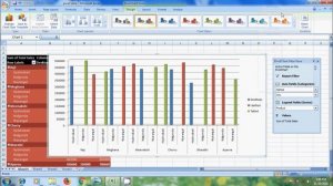 Excel 2007: how to create a Pivot chart in Excel