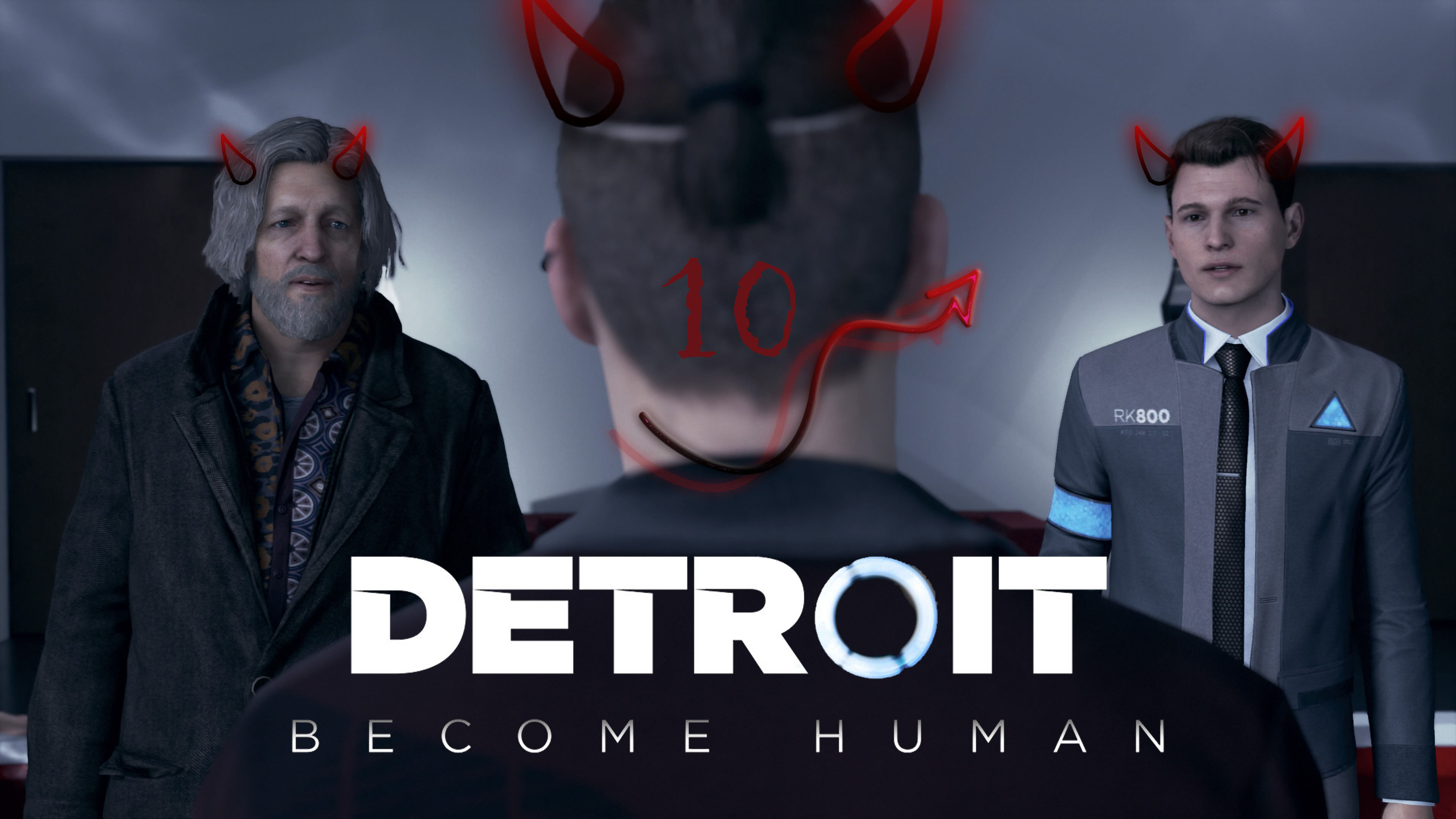 Detroit  Become Human ❤ 10 серия ❤ Вилку в глаз или девиантнуться за раз?