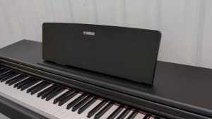 Yamaha Arius YDP-144 digital piano in satin black finish stock number 23233