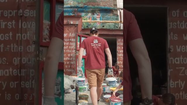 Краски düfa на фестивале Stenograffia 2022