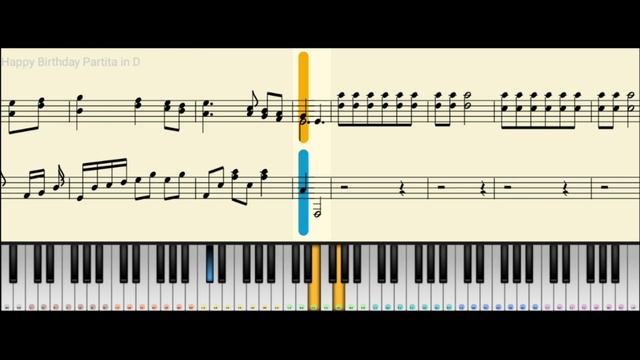 С днем рождения (Партия D)