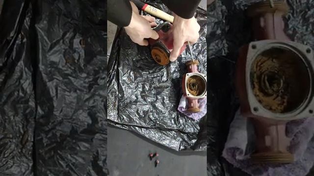 Чистка циркуляционного насоса - упала производительность.