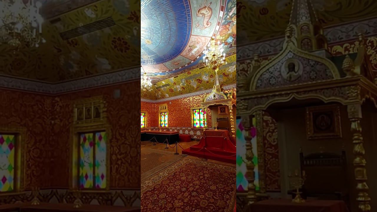 Внутри дворца Алексея Михайловича