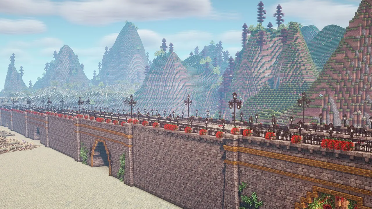 Майнкрафт - Строительство железнодорожного моста - MiniaTuria - LittleTiles - Cocricot || mods