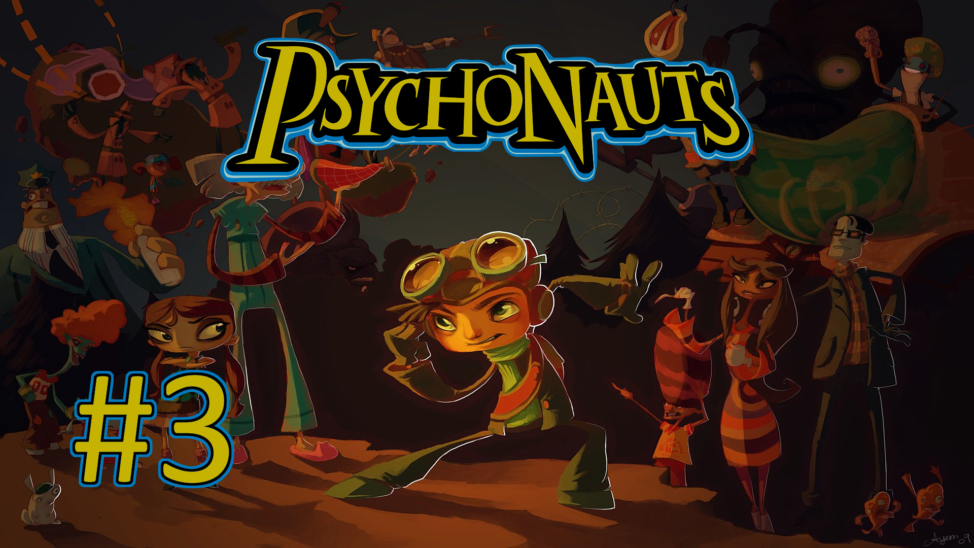 Прохождение Psychonauts - Часть 3