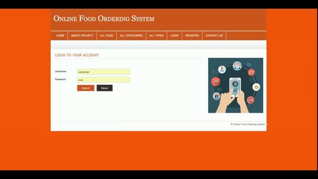 Online Food Ordering System | PHP and MySQL Project Source Code | PHP ...