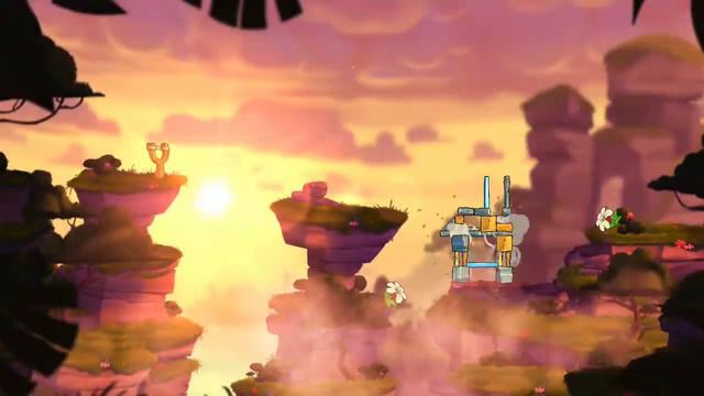 PIGS CANT DO CRAP!!!!!!(Angry Birds 2 F feathery hills walk through) - смотреть видео онлайн от ...