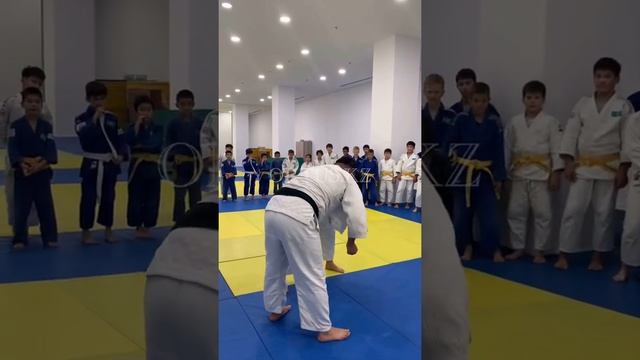 Judo Uchi Mata (подхват под одну ногу) ORTUS.KZ мастер класс от Нурахмет Бауржановича