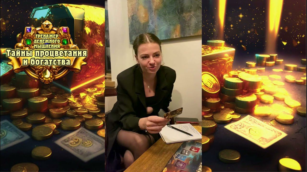 Тренажер денежного мышления "Тайны процветания и богатства" - игровой процесс