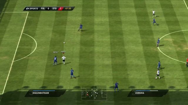 FIFA 11. Palka Palych (Fulham) vs IMPACT (Stoke City)