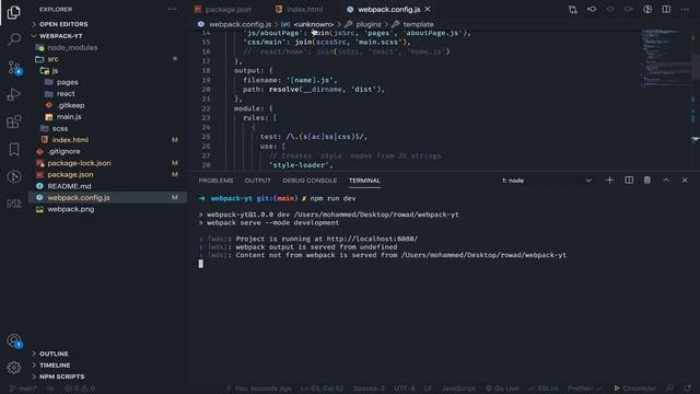 10 - webpack dev server - serve content and hot reload it – смотреть онлайн видео от Азбука ...