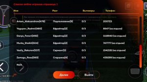 РОЗЫСК У СОТРУДНИКА ГИБДД (1) / Black Russian 🇷🇺 / Сервер Chelyabinsk 🐫